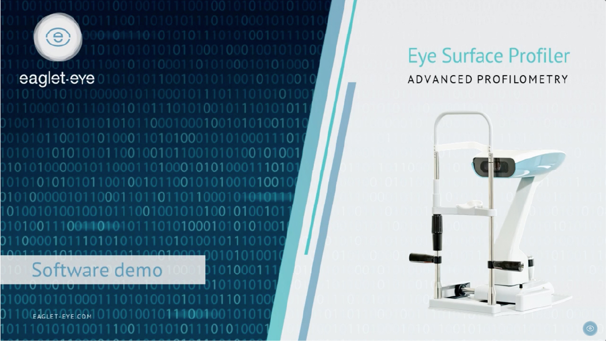 SW Demonstration - Eye Surface Profiler - Eaglet Eye